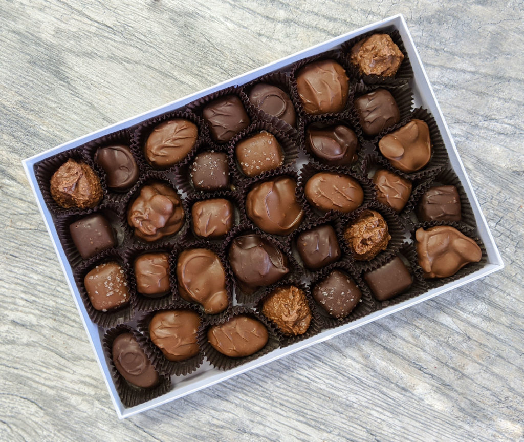 Boxed Chocolates List | Pete & Belle's